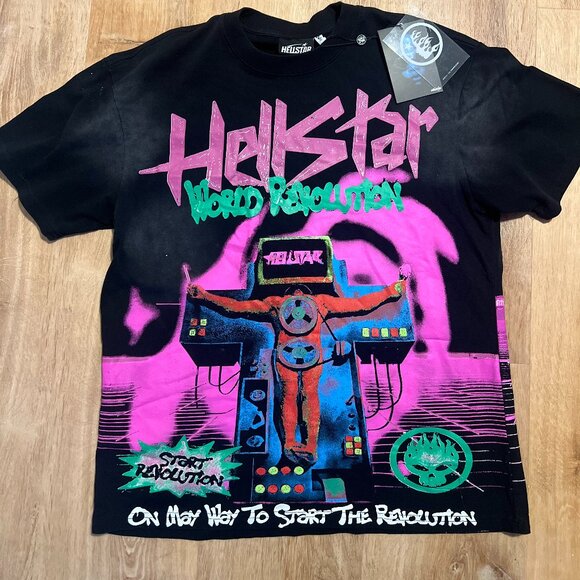 Hellstar | Shirts | Hellstar World Revolution Tour Tee | Poshmark